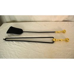 Antique Fireplace Tools - The Farm Antiques, Wells Maine